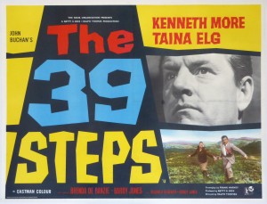 THE 39 STEPS UK Quad poster | Picture Palace Movie Posters