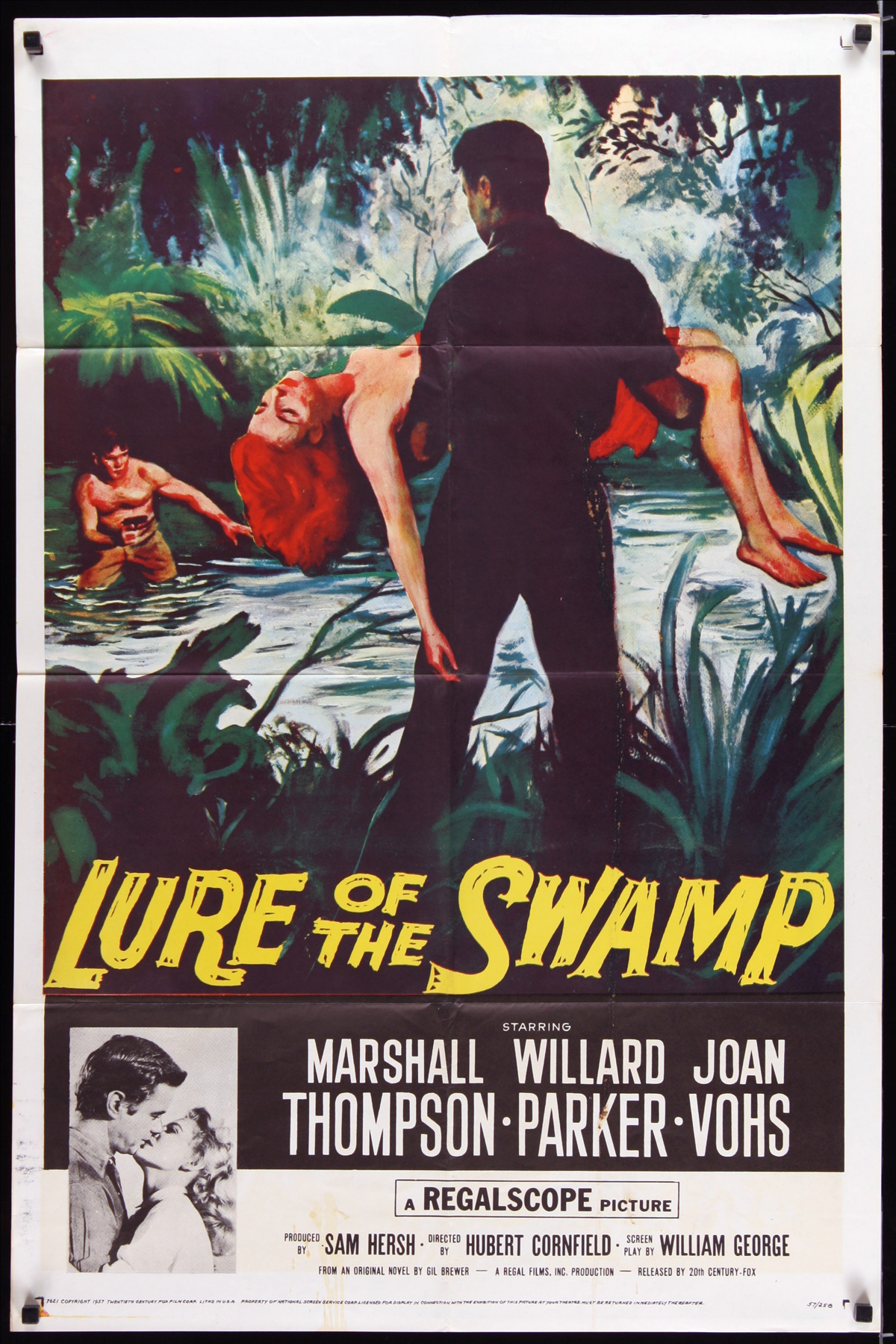 LURE OF THE SWAMP US One Sheet poster | Picture Palace Movie Posters