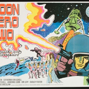 MOON ZERO TWO (1969) Original Vintage Hammer Horror UK Quad Film Movie ...
