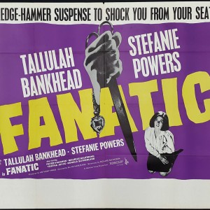 FANATIC (1965) Original Vintage Hammer Horror Uk Quad Film Movie Poster ...