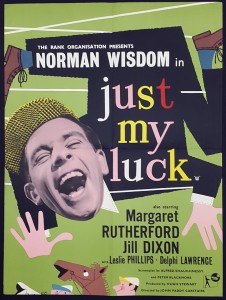 JUST MY LUCK (1957) Original Vintage UK Liftbill Film Movie Poster ...