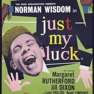JUST MY LUCK (1957) Original Vintage UK Liftbill Film Movie Poster ...