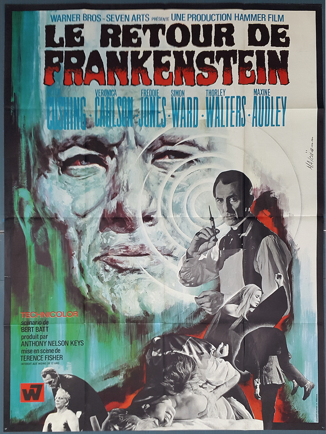 Original Frankenstein Movie Poster