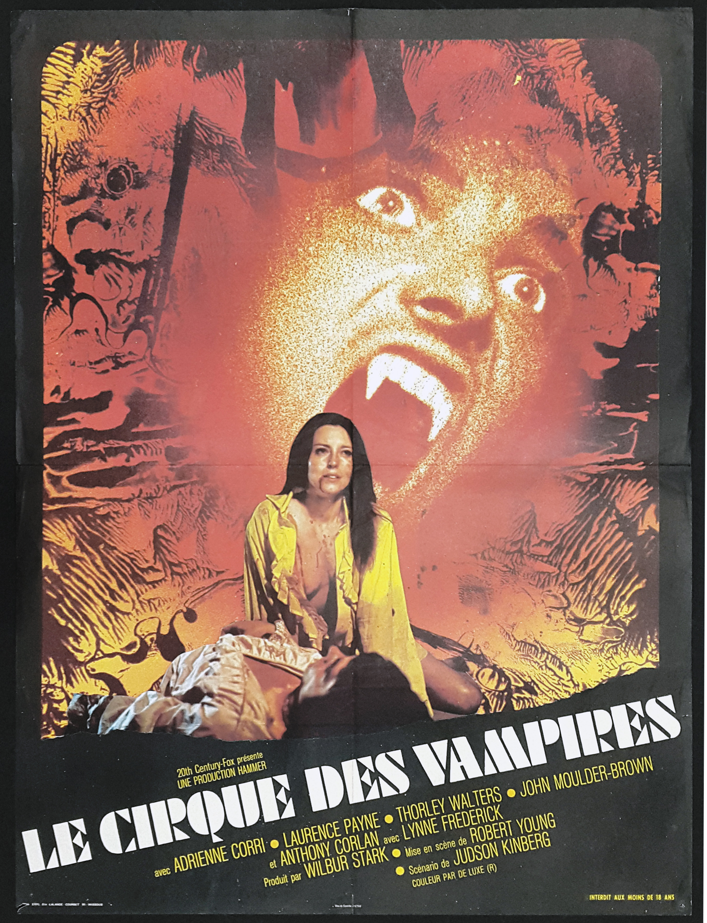 VAMPIRE CIRCUS (1972) Original Vintage Film Movie Poster | Picture ...