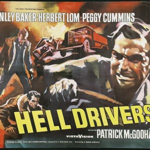 HELL DRIVERS (1957) Original Vintage UK Half Sheet Film Movie Poster ...