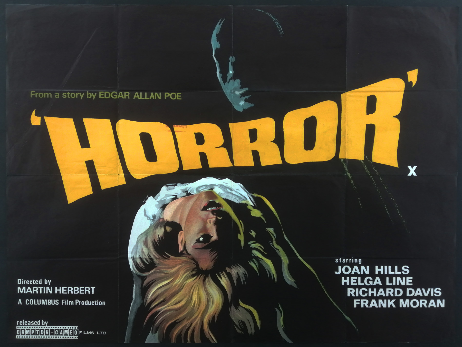 HORROR (aka The Blancheville Monster) (1963) Original Vintage Tigon ...