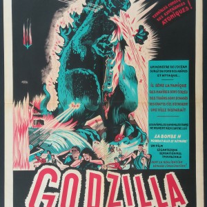 GODZILLA (1954) Original Vintage Retro Movie Film Poster | Picture ...