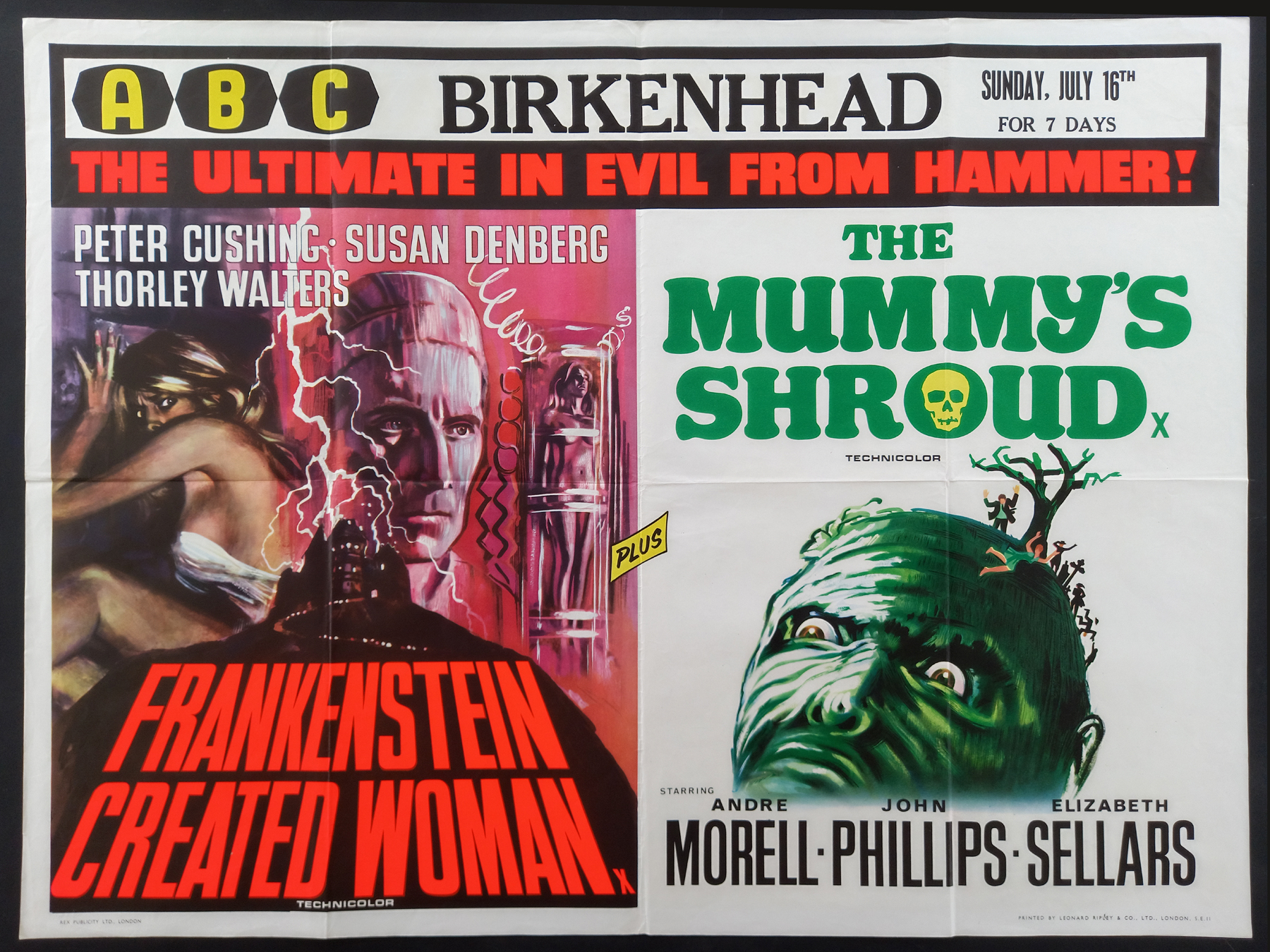 Frankenstein Created Woman Blu Ray Review: Frankenstein Created Woman