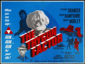 THE TRYGON FACTOR (1966) Original Vintage Movie Film Quad Poster ...