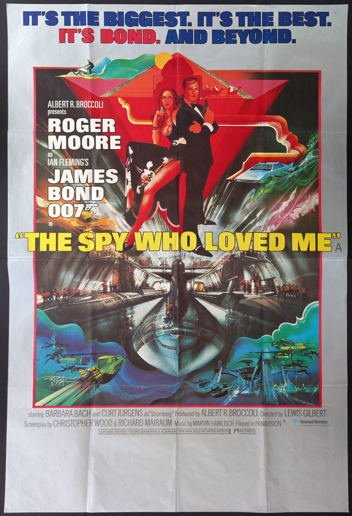 THE SPY WHO LOVED ME UK Quad poster | Picture Palace Movie Posters